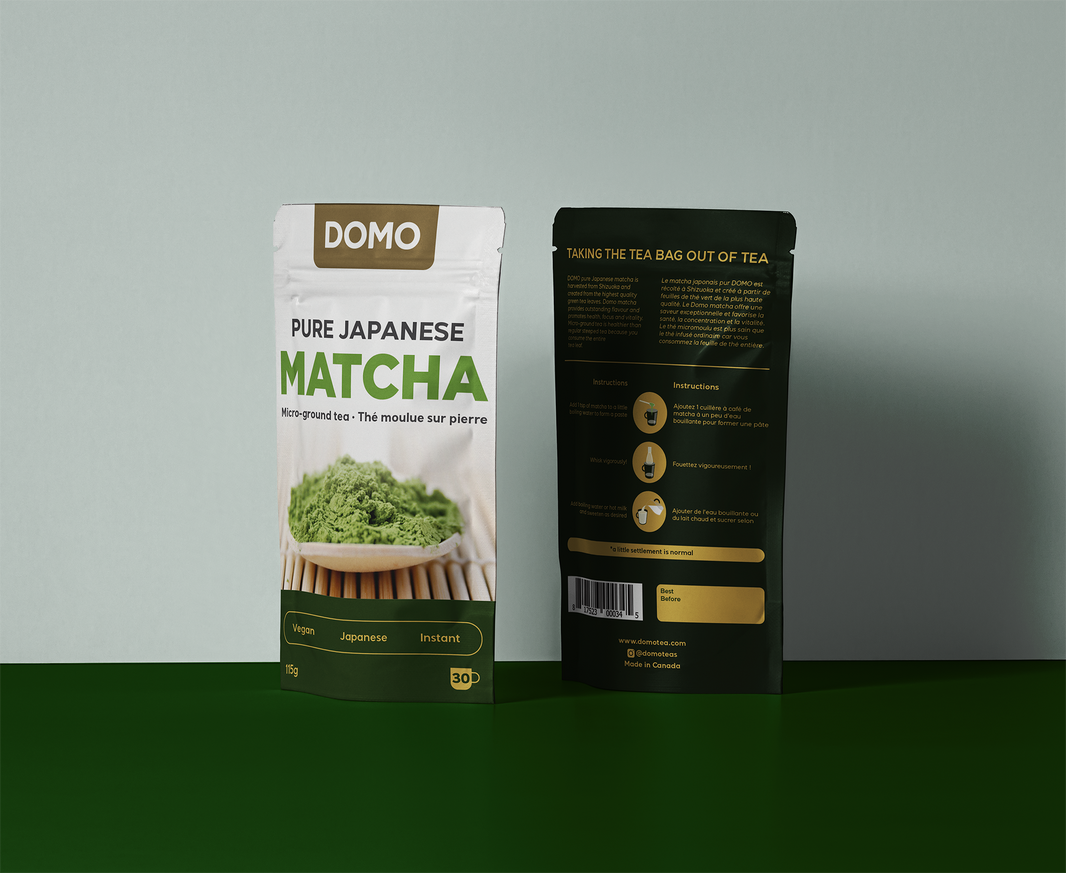 Domo Tea - Canadian crafted Nutrient Rich Matchas made with Superfoods