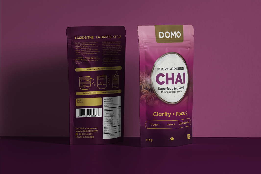 Domo Tea - Canadian crafted Nutrient Rich Matchas made with Superfoods