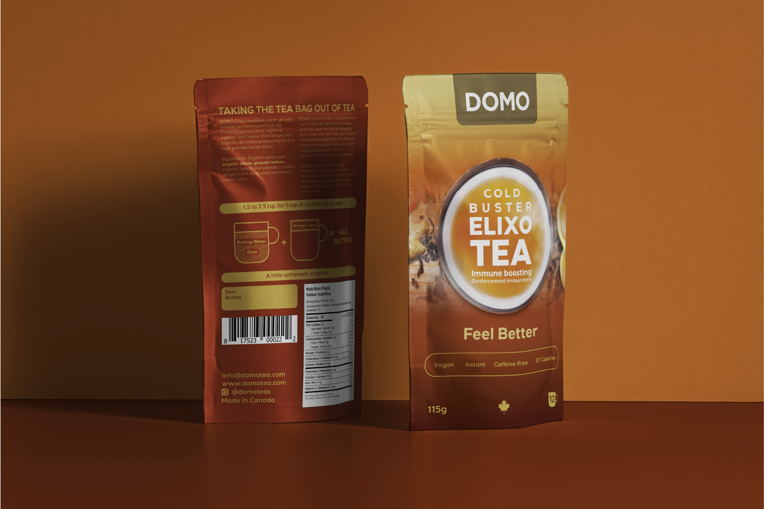 Domo Tea - Canadian crafted Nutrient Rich Matchas made with Superfoods